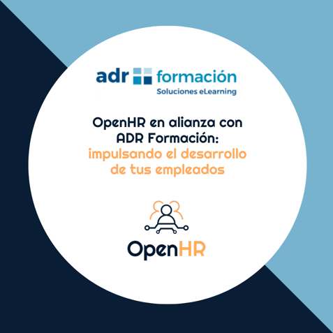 ADR Formación y OpenHR se unen para acercar la formación online a más empresas.